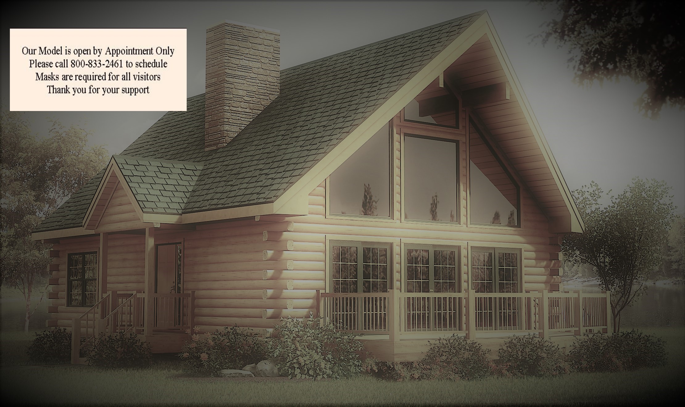 Custom Log & Panelized Homes : The Original Lincoln Logs